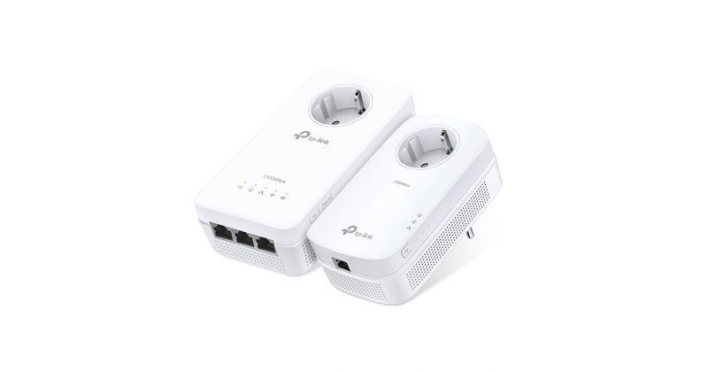 Tp-Link TL-WPA8630P KIT AV1200 Gigabit Passthrough Powerline ac Wi-Fi ...