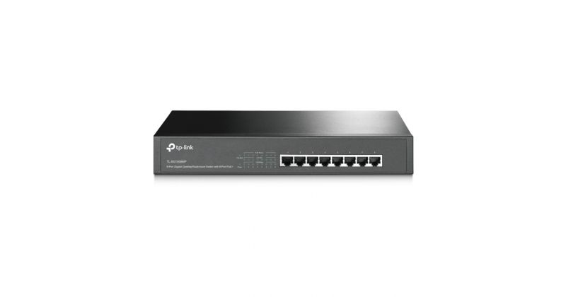 Tp-Link 8-Port 10/100/1000 Gigabit Desktop/Rackmount Switch with 8-Port ...