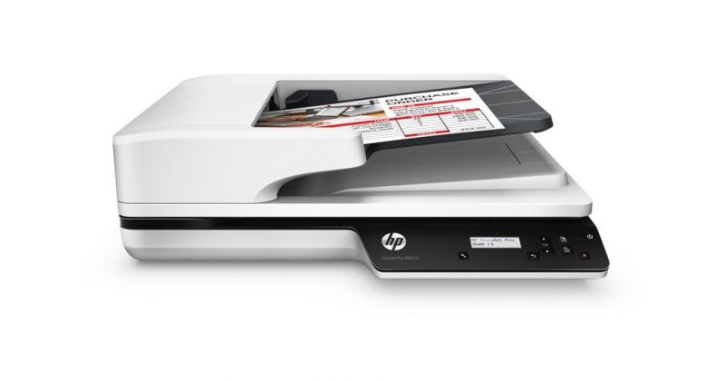HP ScanJet Pro 2500 F1 Flatbed Kapaklı A4 Döküman Tarayıcı L2747A ...