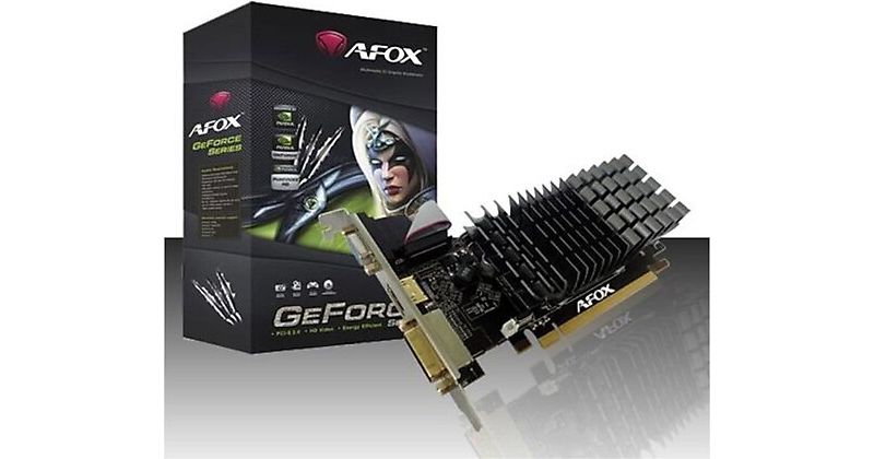 Afox GeForce G210 AF210-1024D3L5-V2 1GB DDR3 64Bit DX10 Gaming (Oyuncu) Ekran Kartı | Harcialem.com