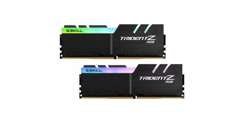 Gskill 64GB (2X32GB) DDR4 4000MHZ CL18 DUAL KIT RGB PC RAM TRIDENT Z ...