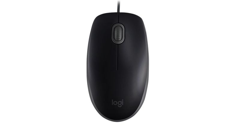 Logitech B110 USB Kablolu 1000DPI Optik Mouse Siyah 910-005508 ...