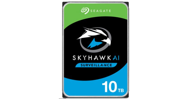 Seagate SkyHawk AI SATA 3.0 7200 RPM 3.5" 10 TB Harddisk ST10000VE000 ...