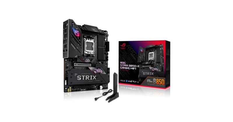 Asus ROG STRIX B850-E GAMING WIFI AM5 DDR5 SES GLAN DP/HDMI/USB SATA3 ...